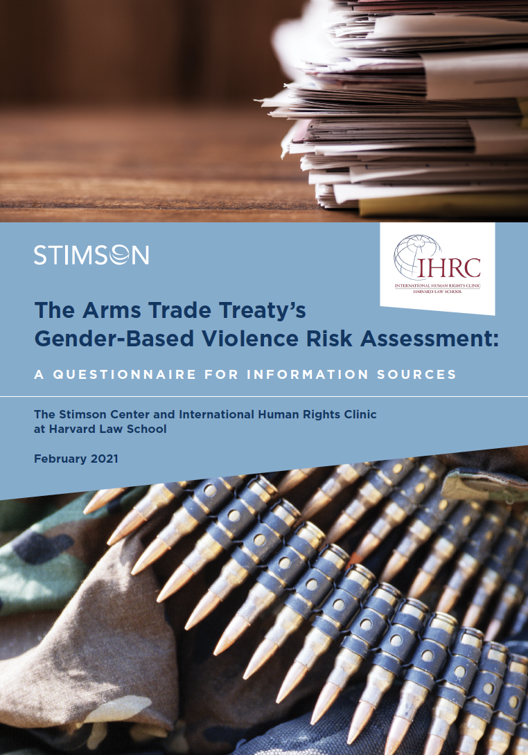 Clinic, Stimson Center publication provides guidance on arms exports ...