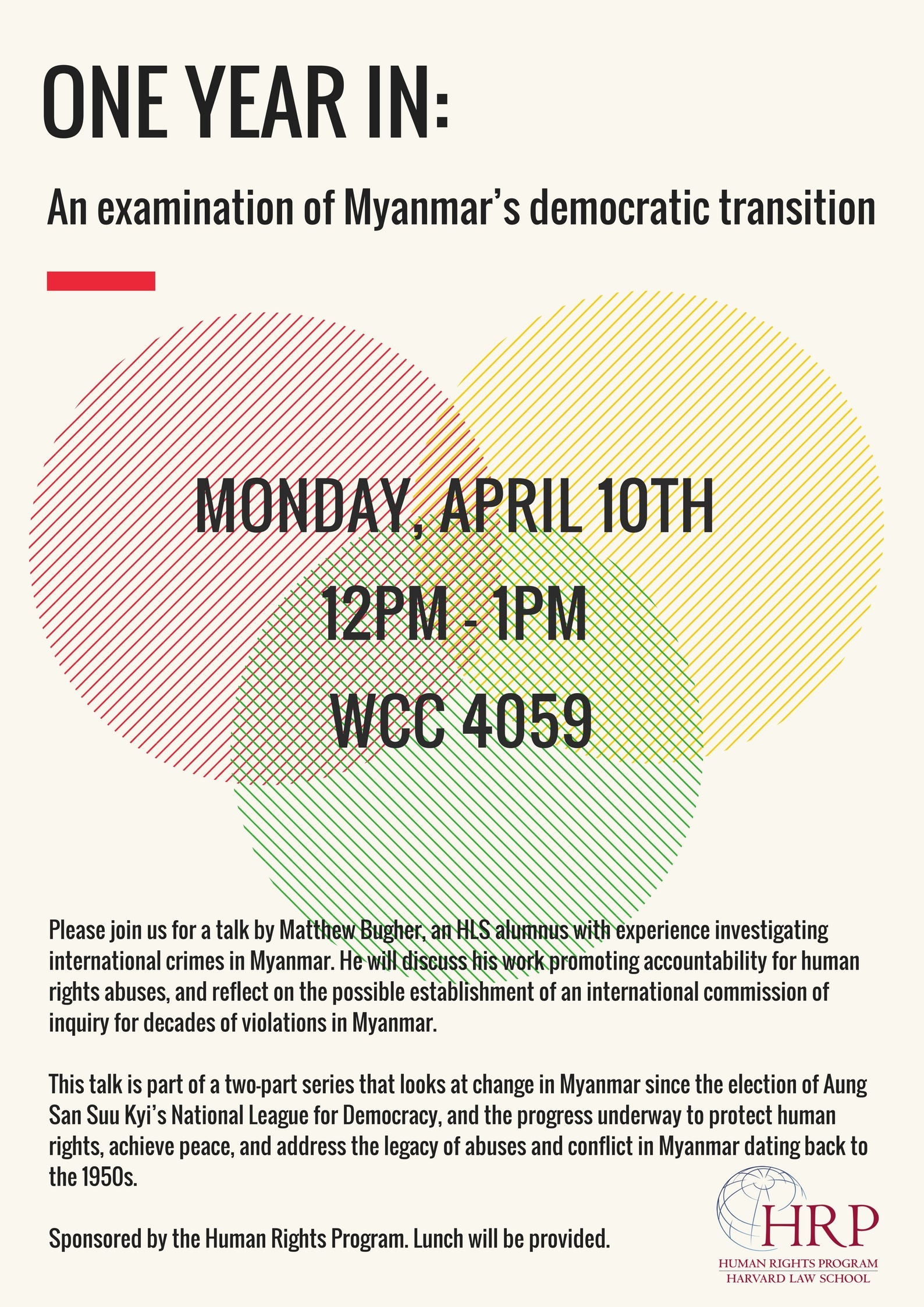 Monday, April 10: One year in: Examining Myanmar’s democratic ...