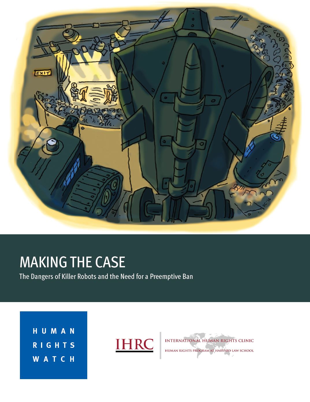 Clinic and HRW call for formal talks on “killer robots,” aim for ...