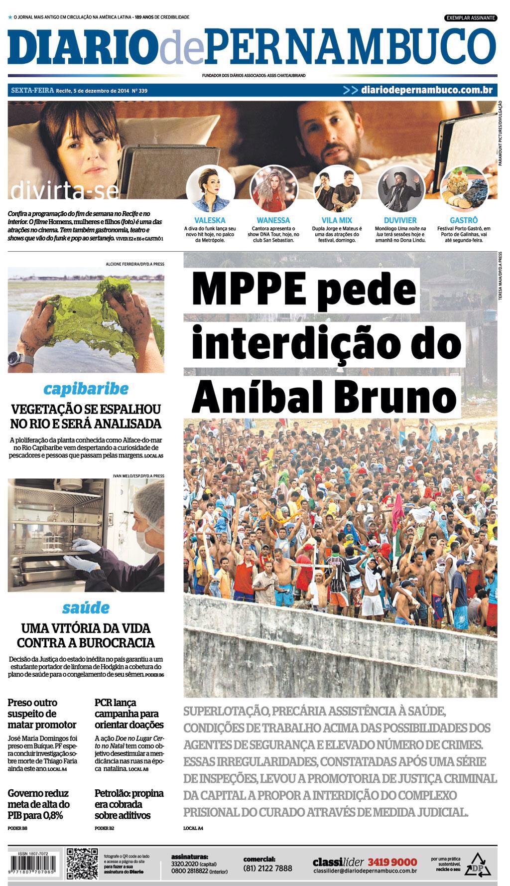 Prosecutors Move to Reduce Incarceration at Aníbal Bruno Prison ...